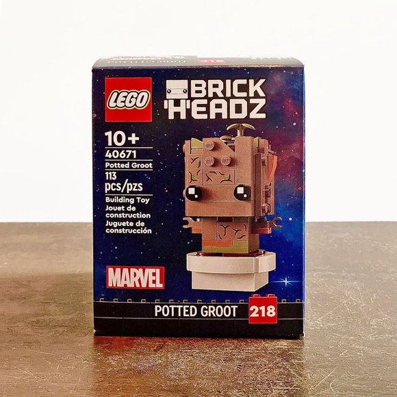 Lego | Toys | Lego Brickheadz Potted Groot 467 Nib New Marvel In Hand ...